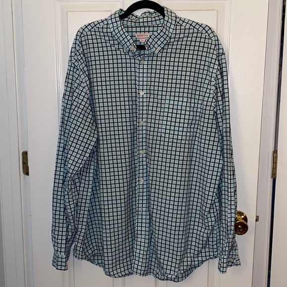 Merona | Shirts | Merona Blue Plaid Buttonup | Poshmark